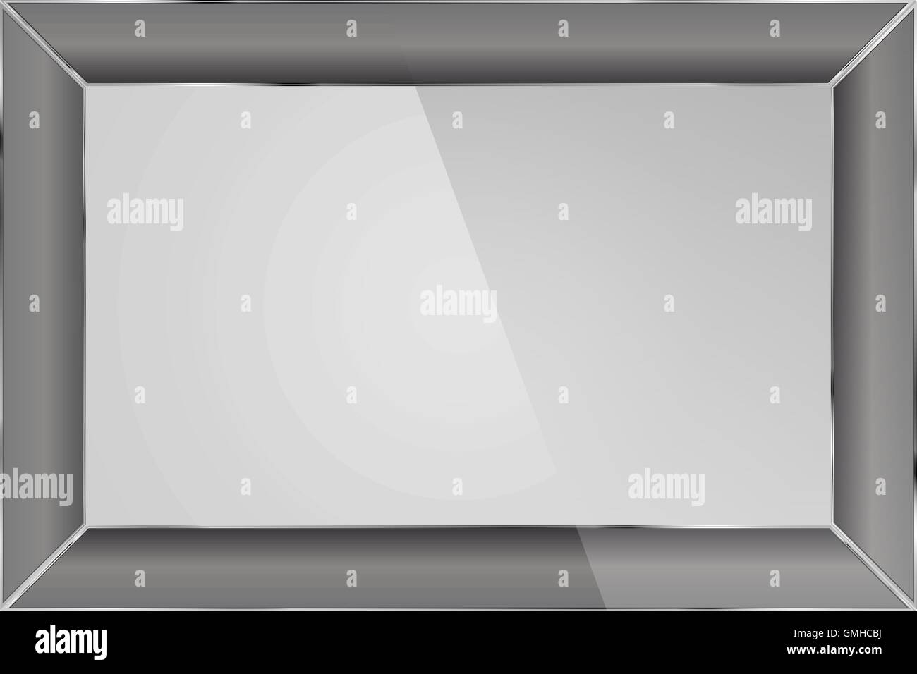 Realistic photo frame, vector illustration Stock Vector Image & Art - Alamy