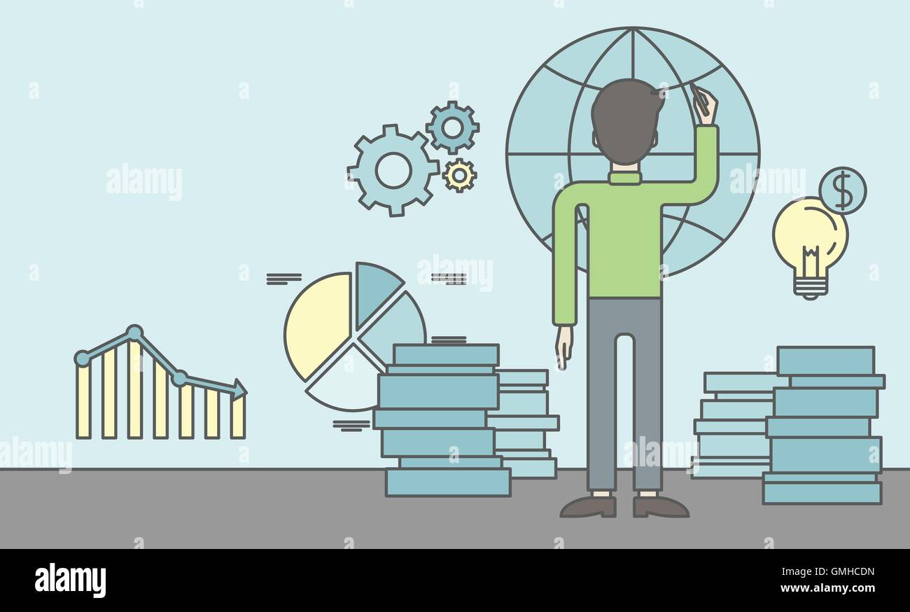 Office scheme Stock Vector Images - Alamy