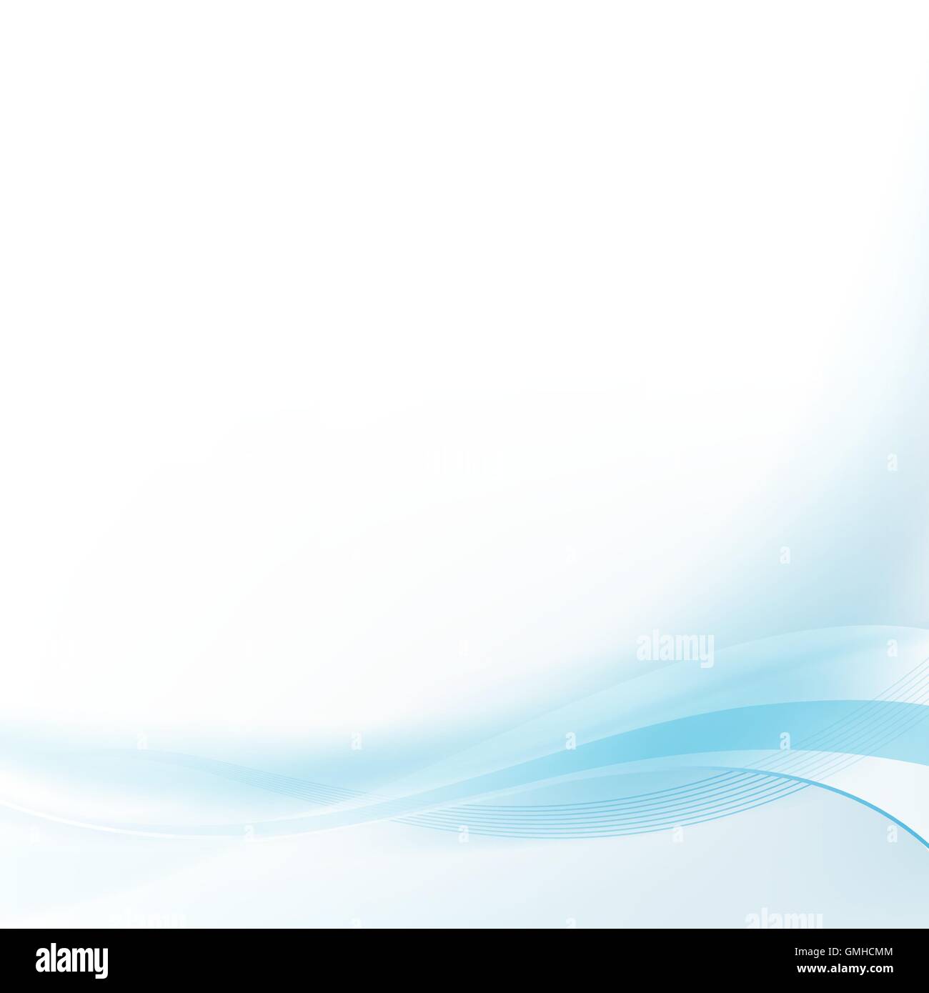 Smooth blue lines abstract background. Vector illustration Stock Vector ...