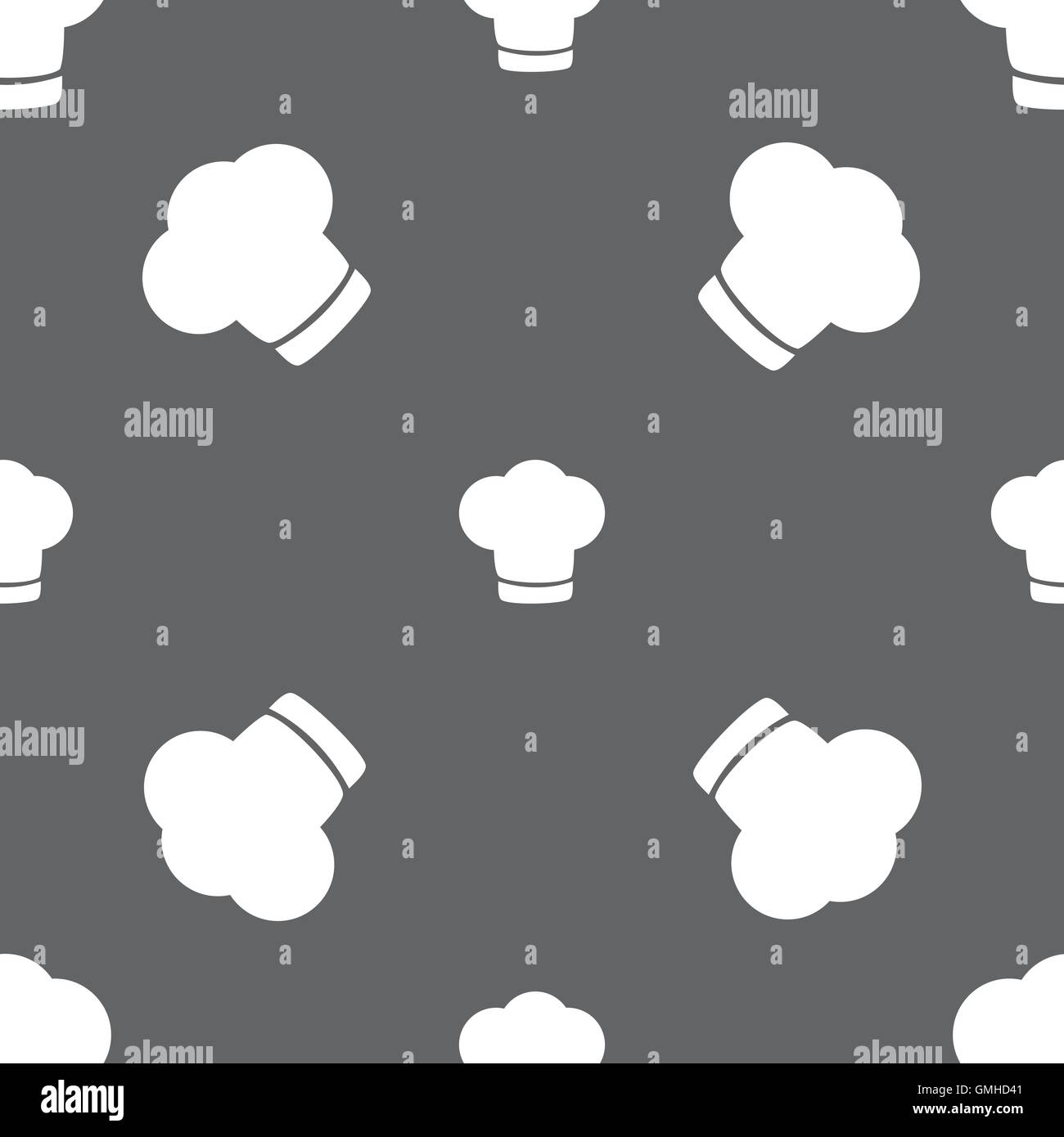 Chef hat sign icon. Cooking symbol. Cooks hat. Seamless pattern on a ...