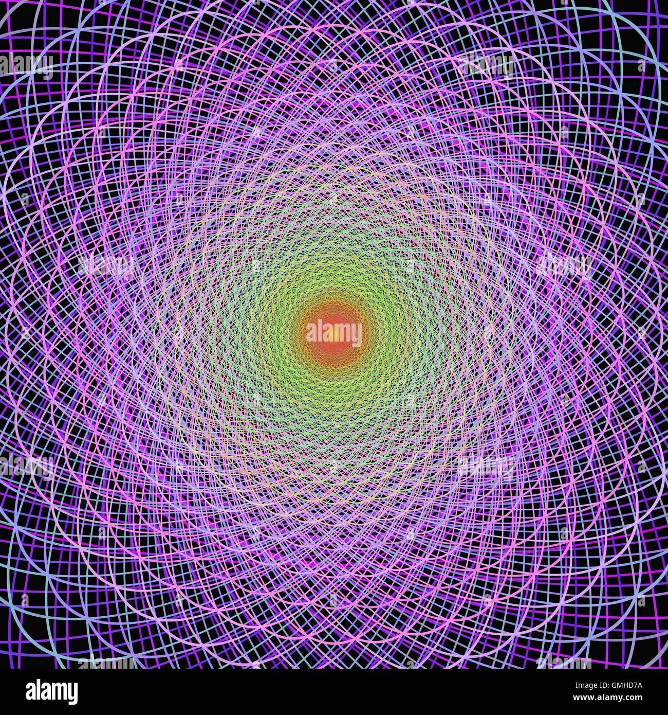 Simple Fractals Circle