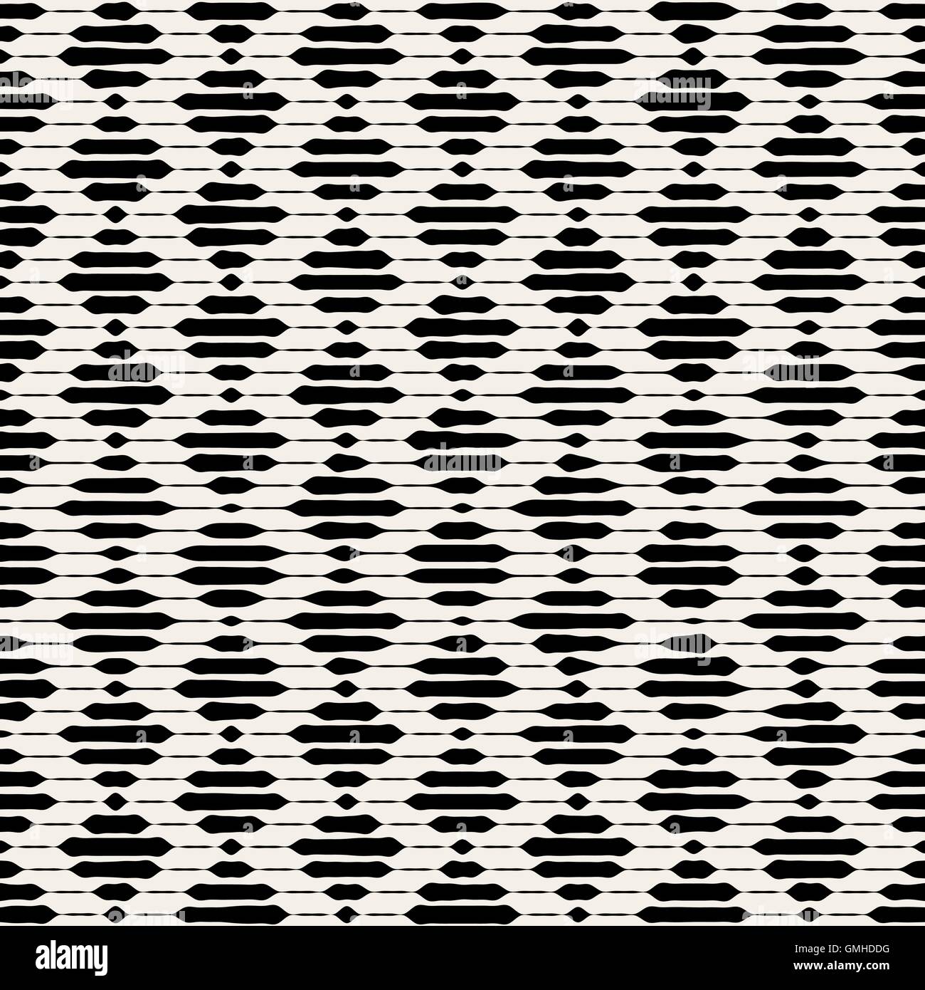 Vector Seamless Black & White Rhombus Square Engraving Pattern Stock ...