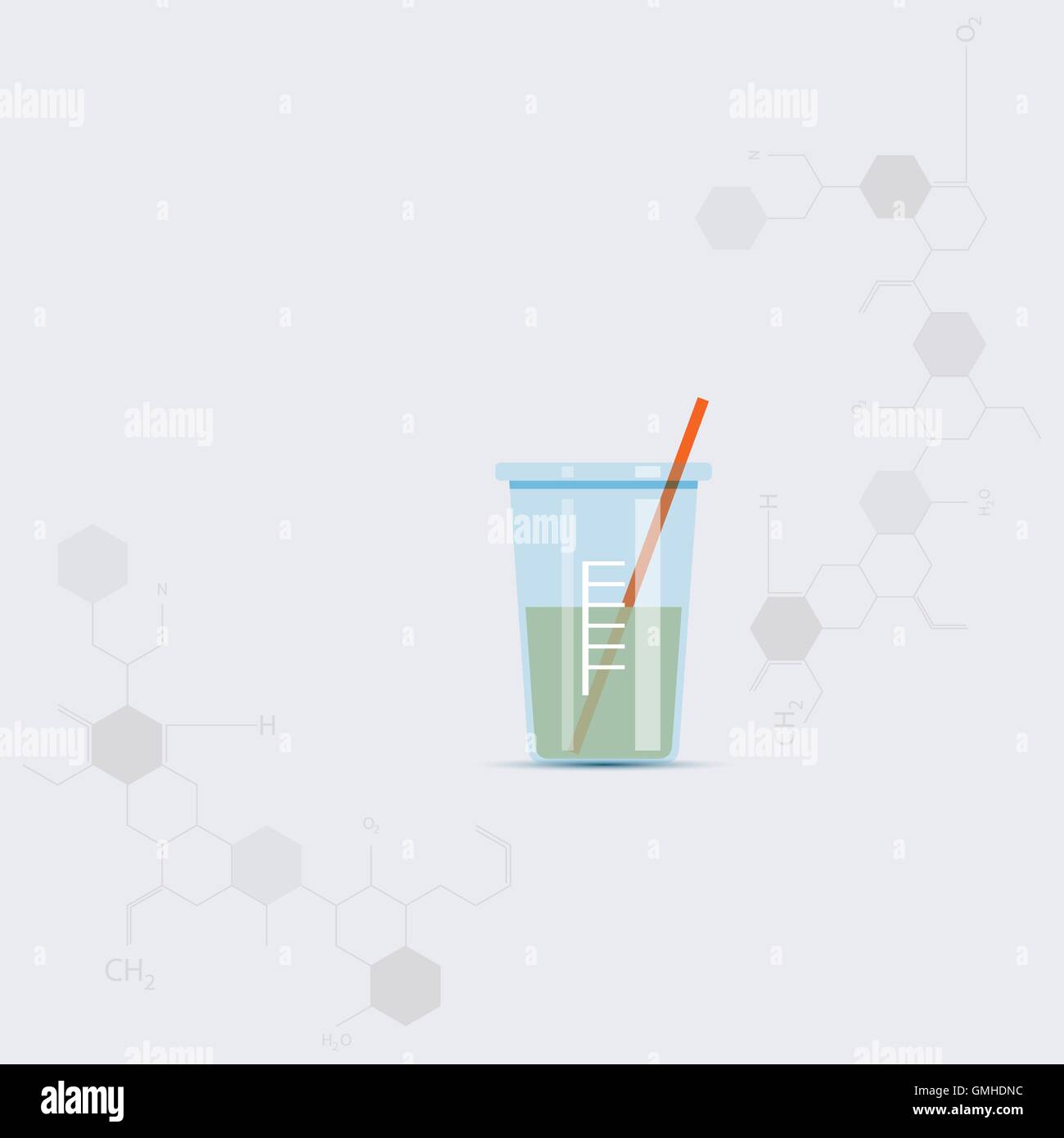 Test glass picture Stock Vector Image & Art - Alamy