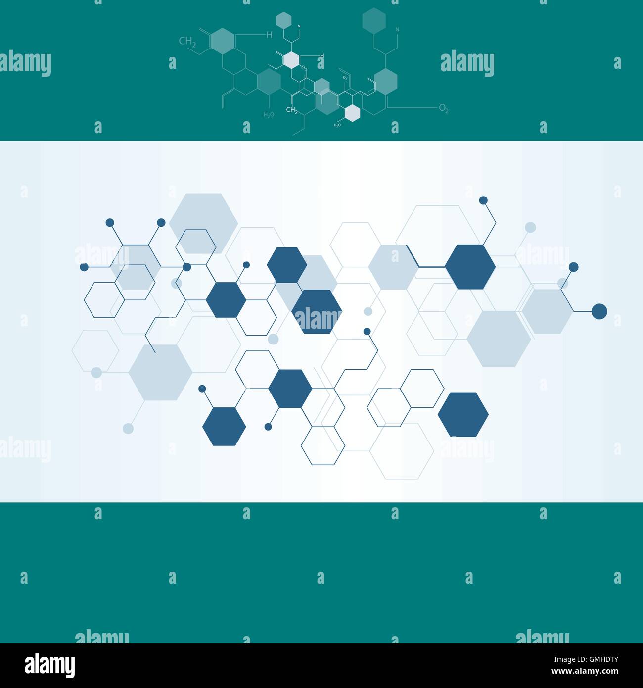 Colorful chemical chain picture Stock Vector Image & Art - Alamy
