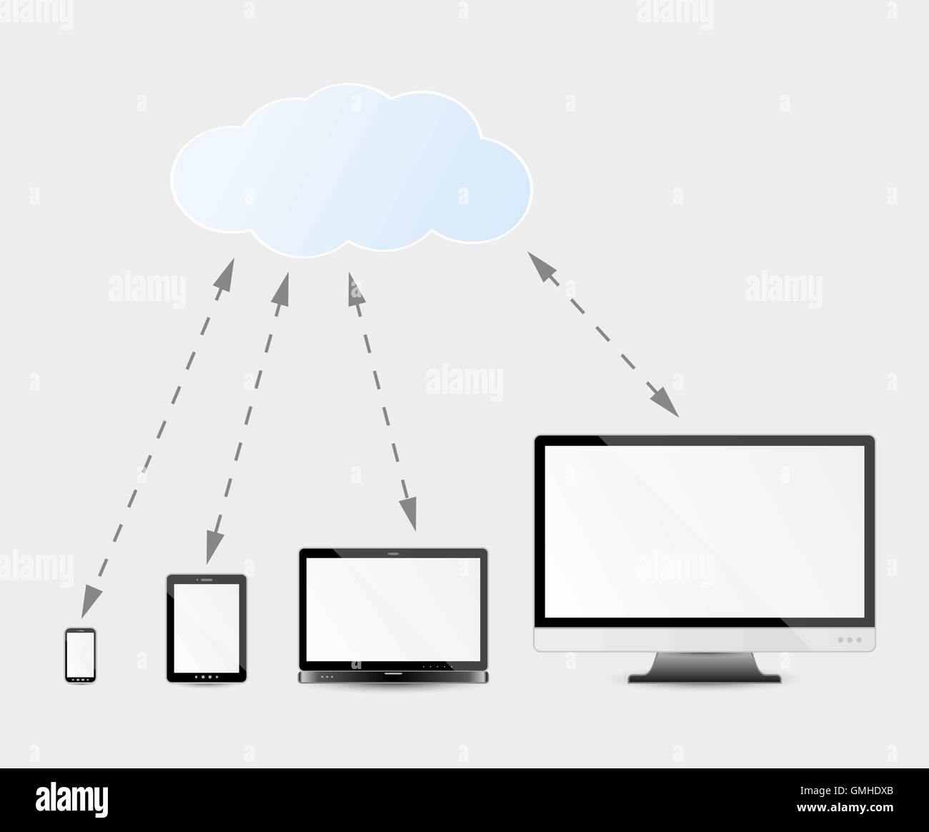 Cloud devices hi-res stock photography and images - Alamy