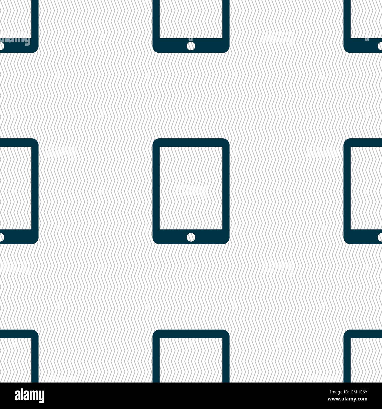 Smartphone sign icon. Support symbol. Call center. Seamless abstract ...