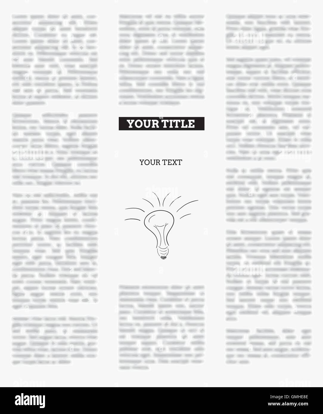 Newspaper ads Stock Vector Images - Alamy