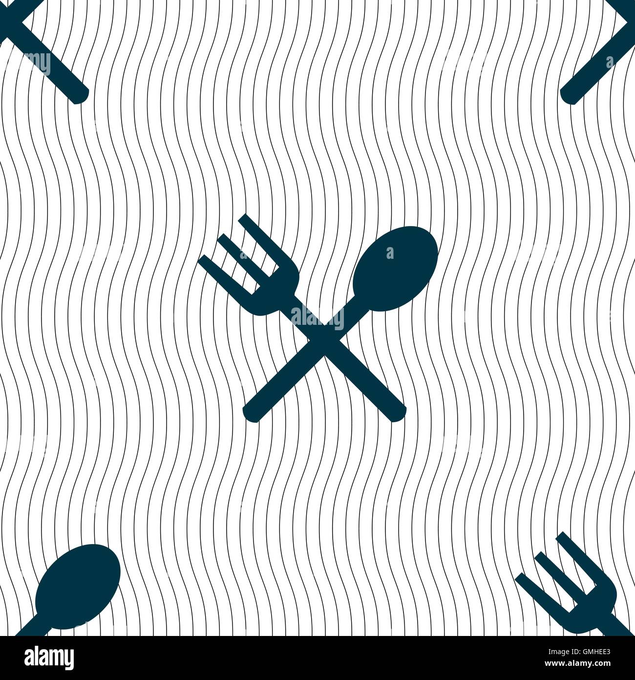 Spoon texture Stock Vector Images - Alamy