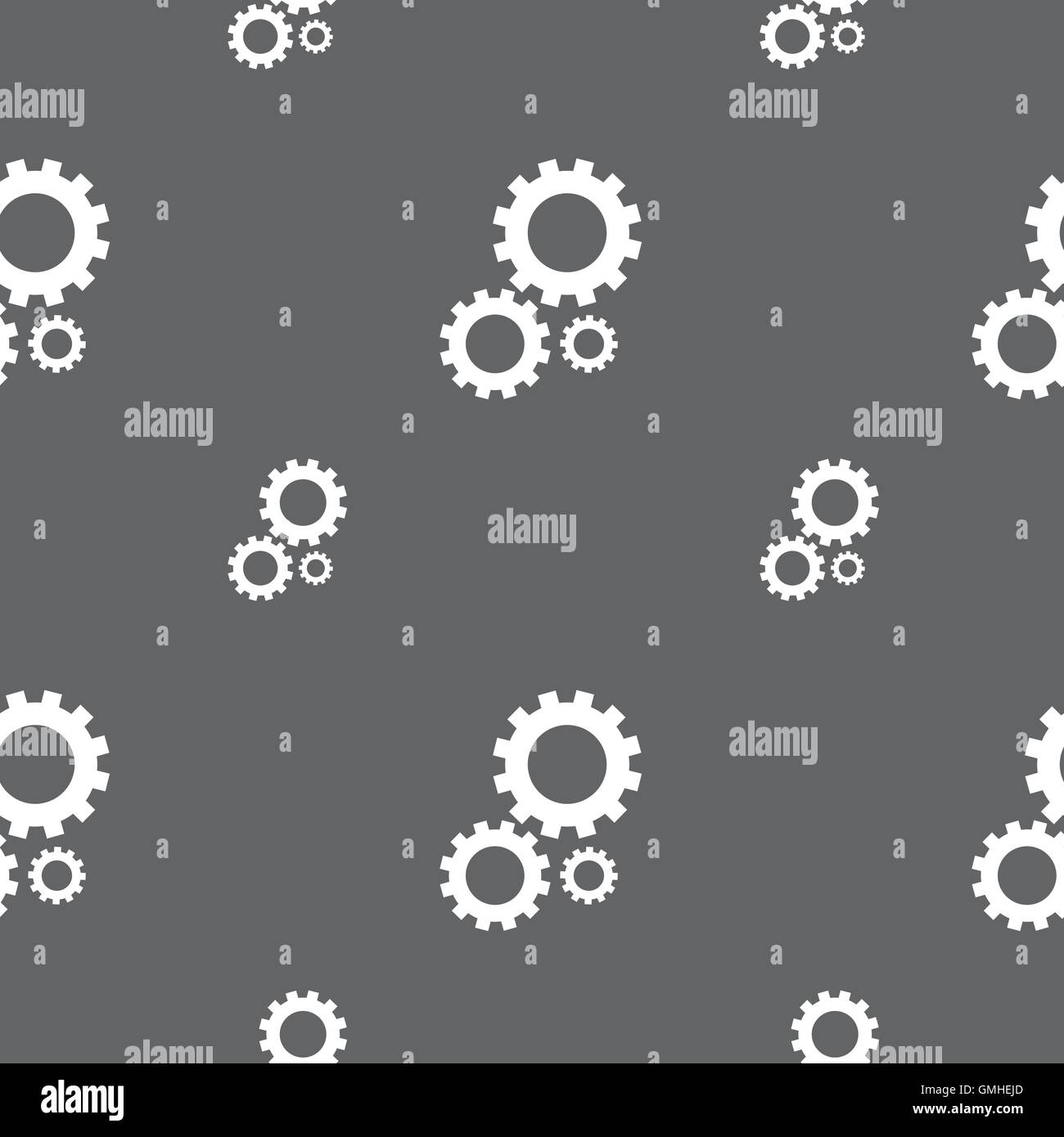 Cog settings sign icon. Cogwheel gear mechanism symbol. Seamless ...