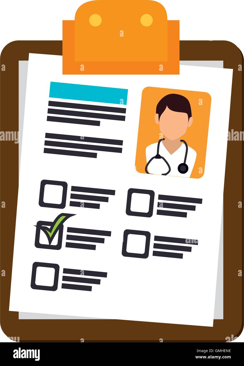medical report diagnosis Stock Vector Image & Art - Alamy
