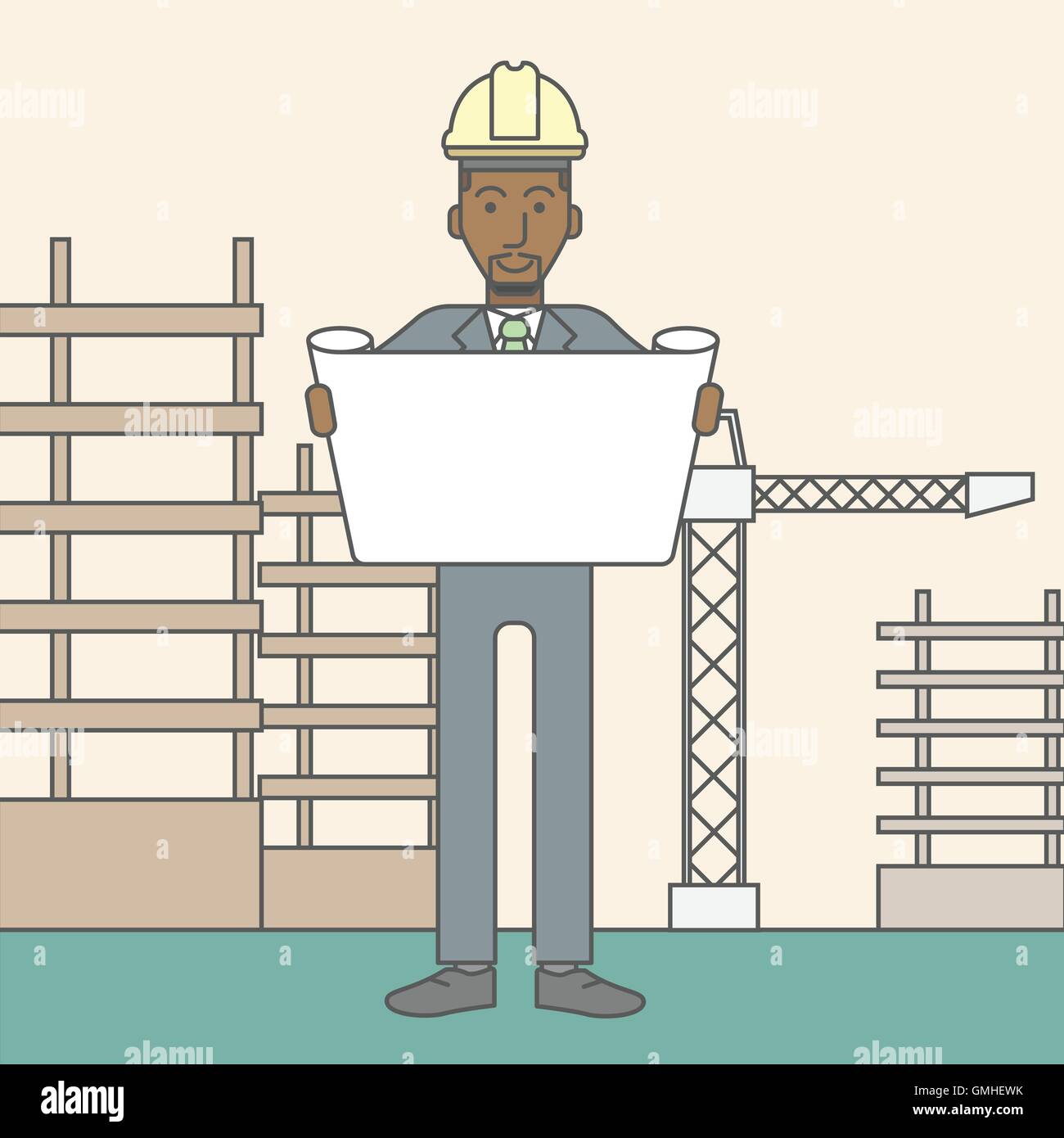 Constructing site Stock Vector Images - Alamy