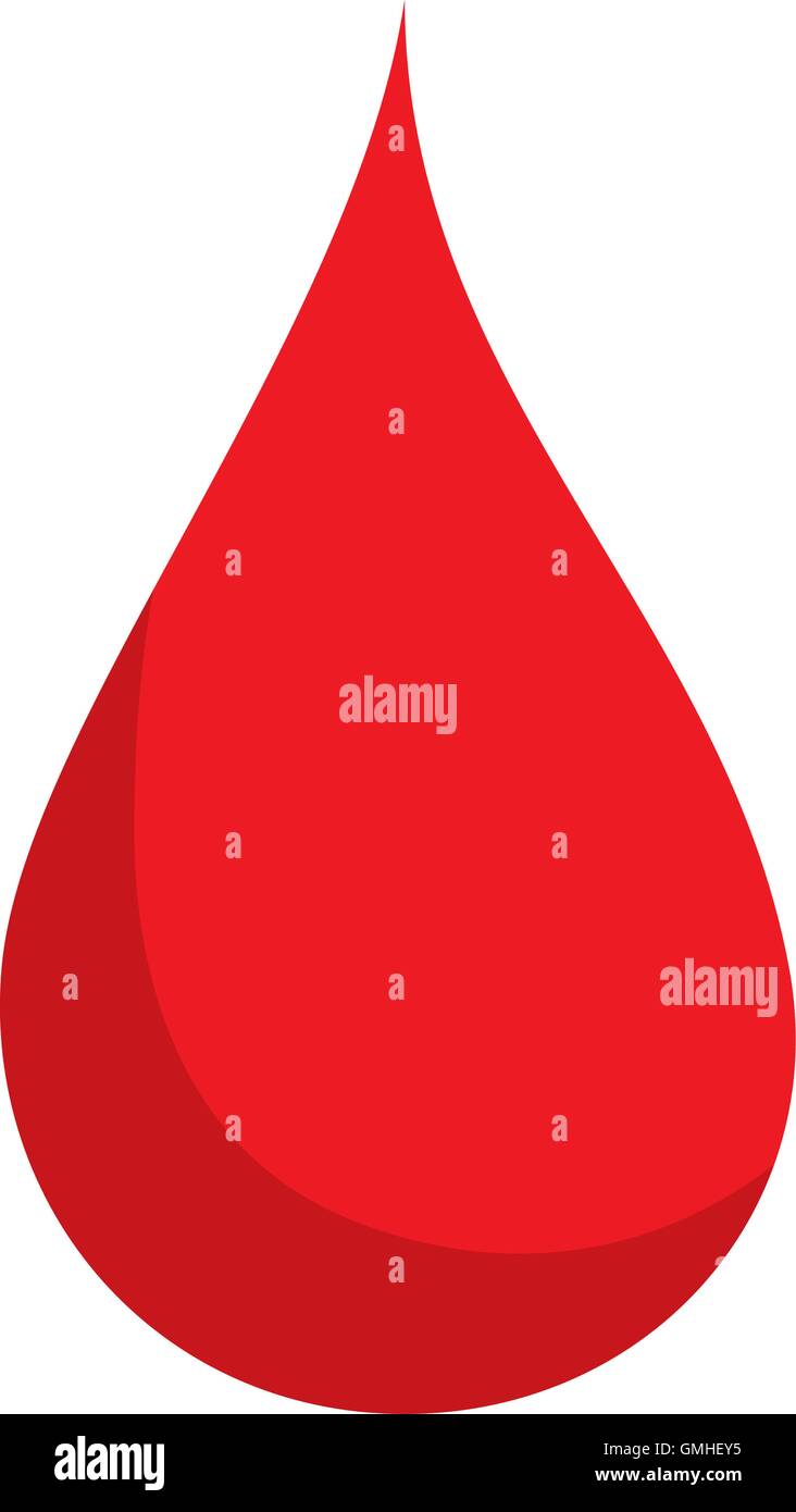 blood drop red Stock Vector Image & Art - Alamy