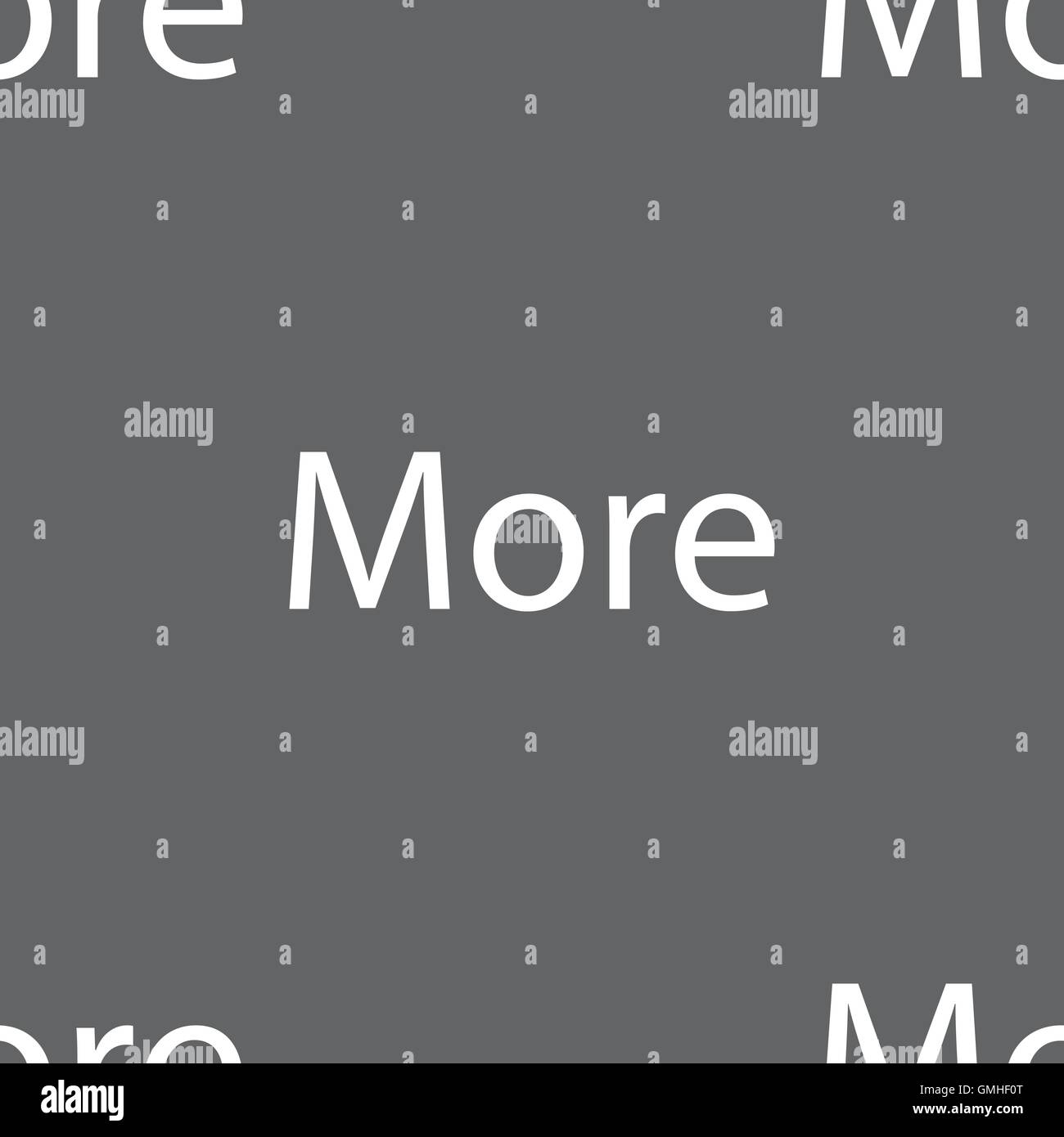 More sign icon. Details symbol. Website navigation. Seamless pattern on ...