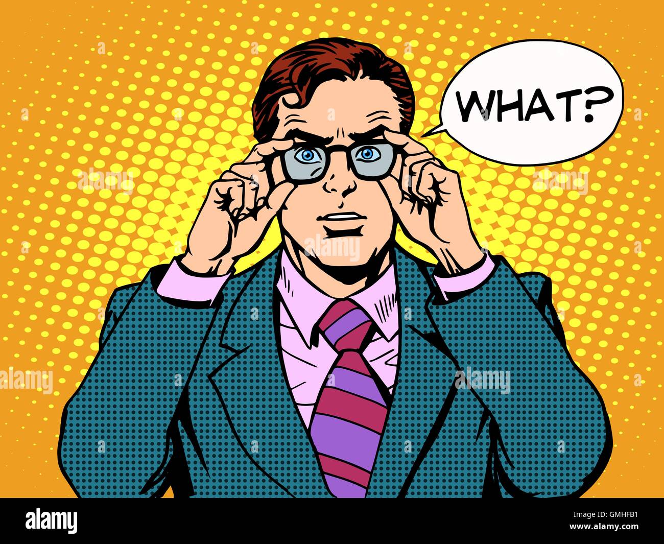 what surprised businessman Stock Vector Image & Art - Alamy