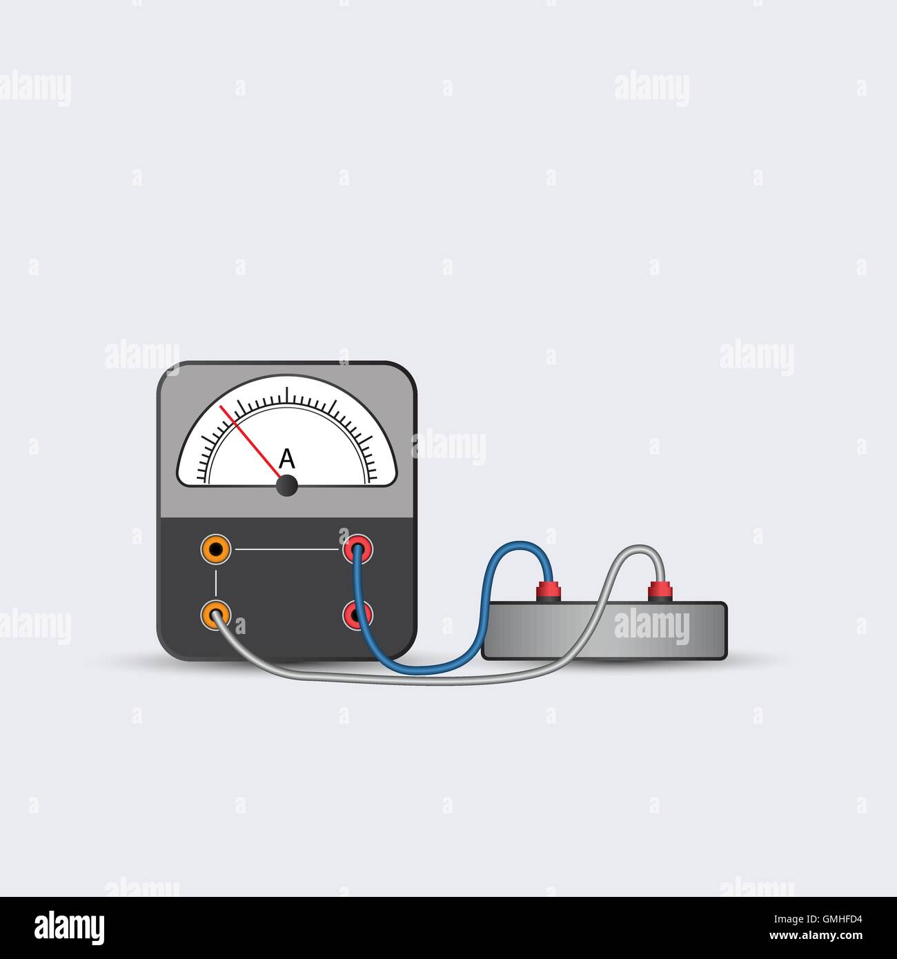 Alternating current ammeter picture Stock Vector Image & Art - Alamy