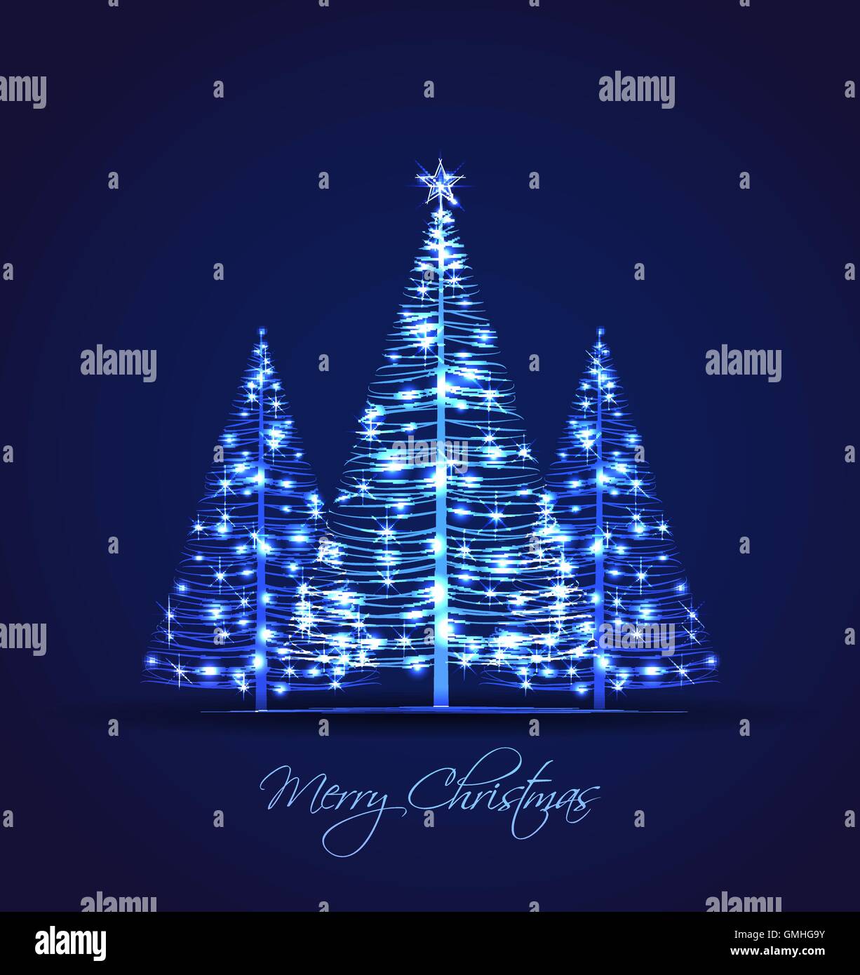 Christmas tree background vector Stock Vector Images - Alamy
