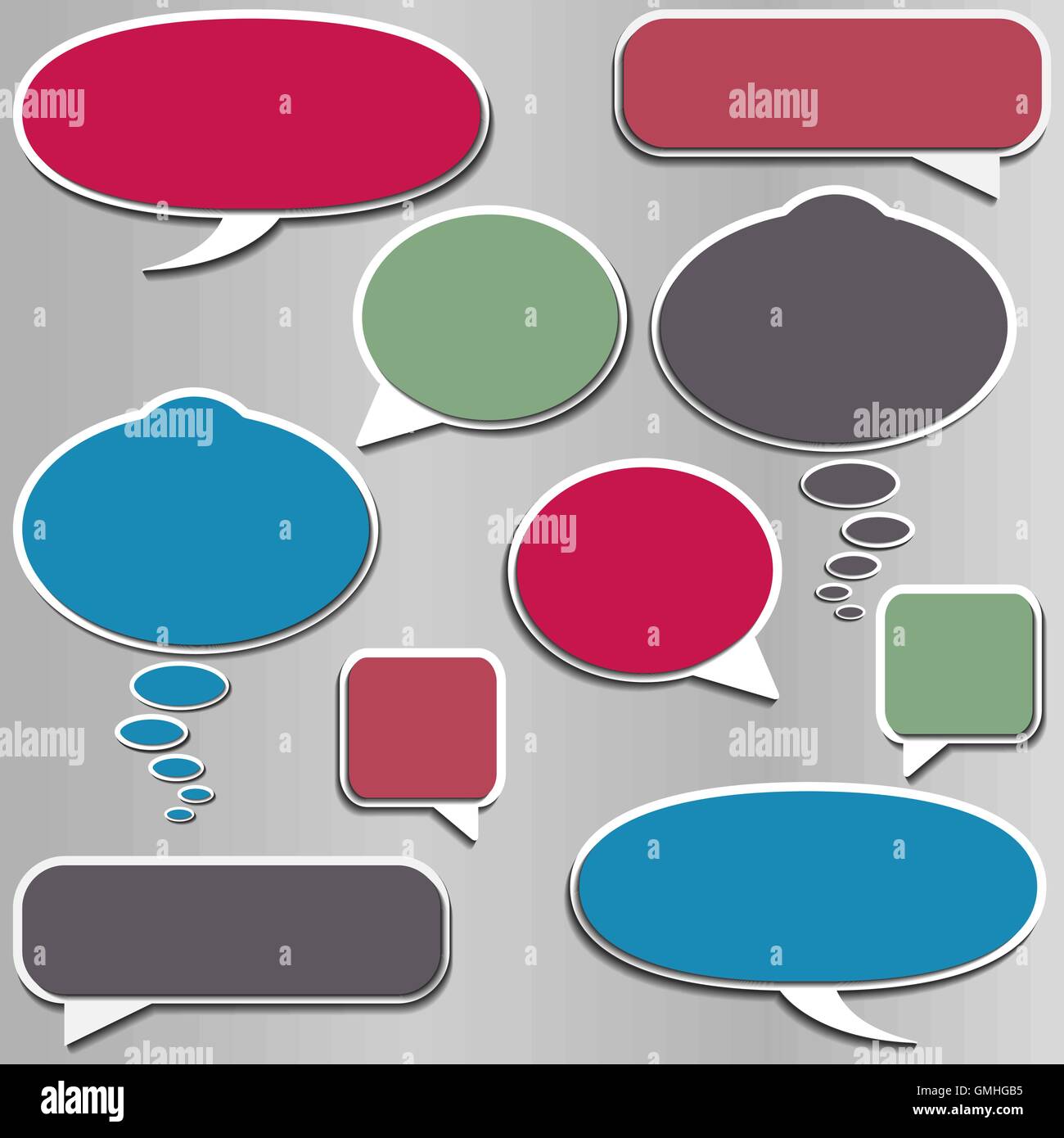 Set quote frames template Stock Vector Images - Alamy