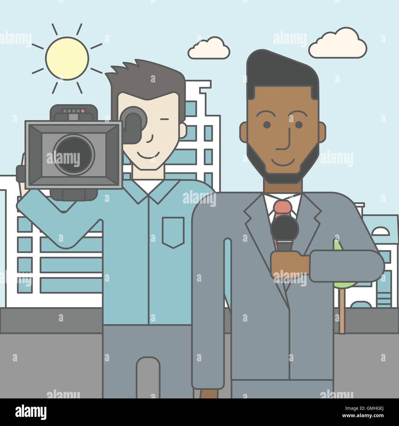 City report Stock Vector Images - Alamy