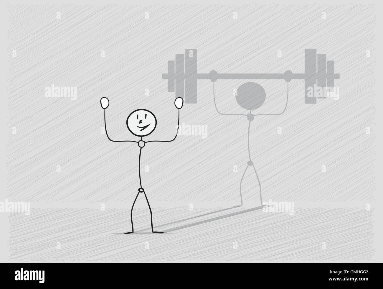 Shadow illusion Stock Vector Images - Alamy