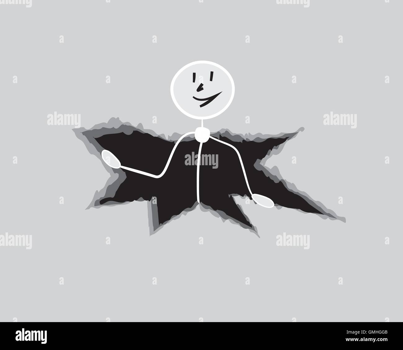 Peep hole man hi-res stock photography and images - Alamy