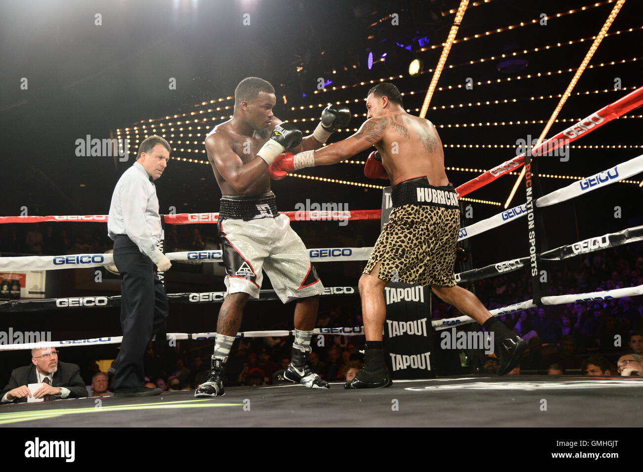 NEW YORK, NY - JANUARY 09: Jerry Odom Battles Andrew Hernandez at the ...