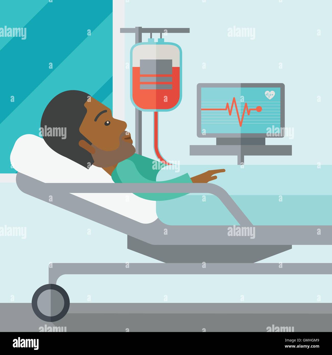 Male person lying in Stock Vector Images - Alamy