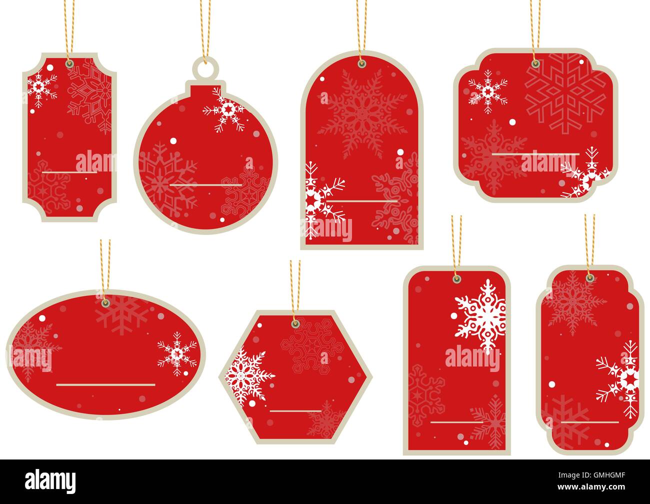 Christmas Price Tag Set Stock Vector Image & Art - Alamy