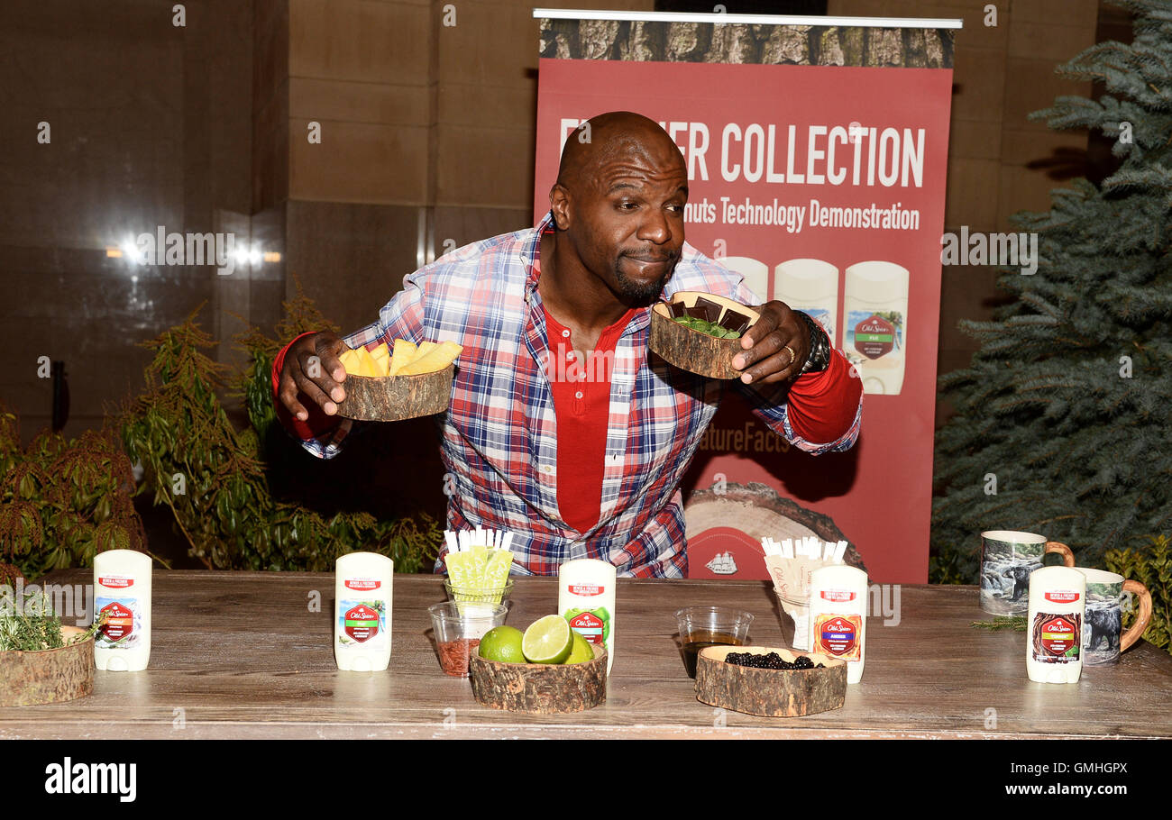 NEW YORK, NY -FEBRUARY 12, 2015-Actor Terry Crews pictured at The Pop ...