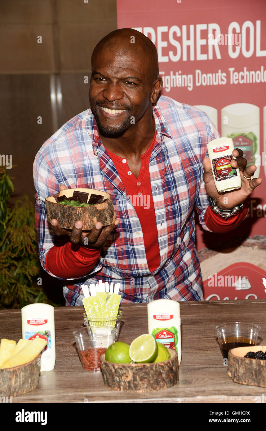 NEW YORK, NY -FEBRUARY 12, 2015-Actor Terry Crews pictured at The Pop ...