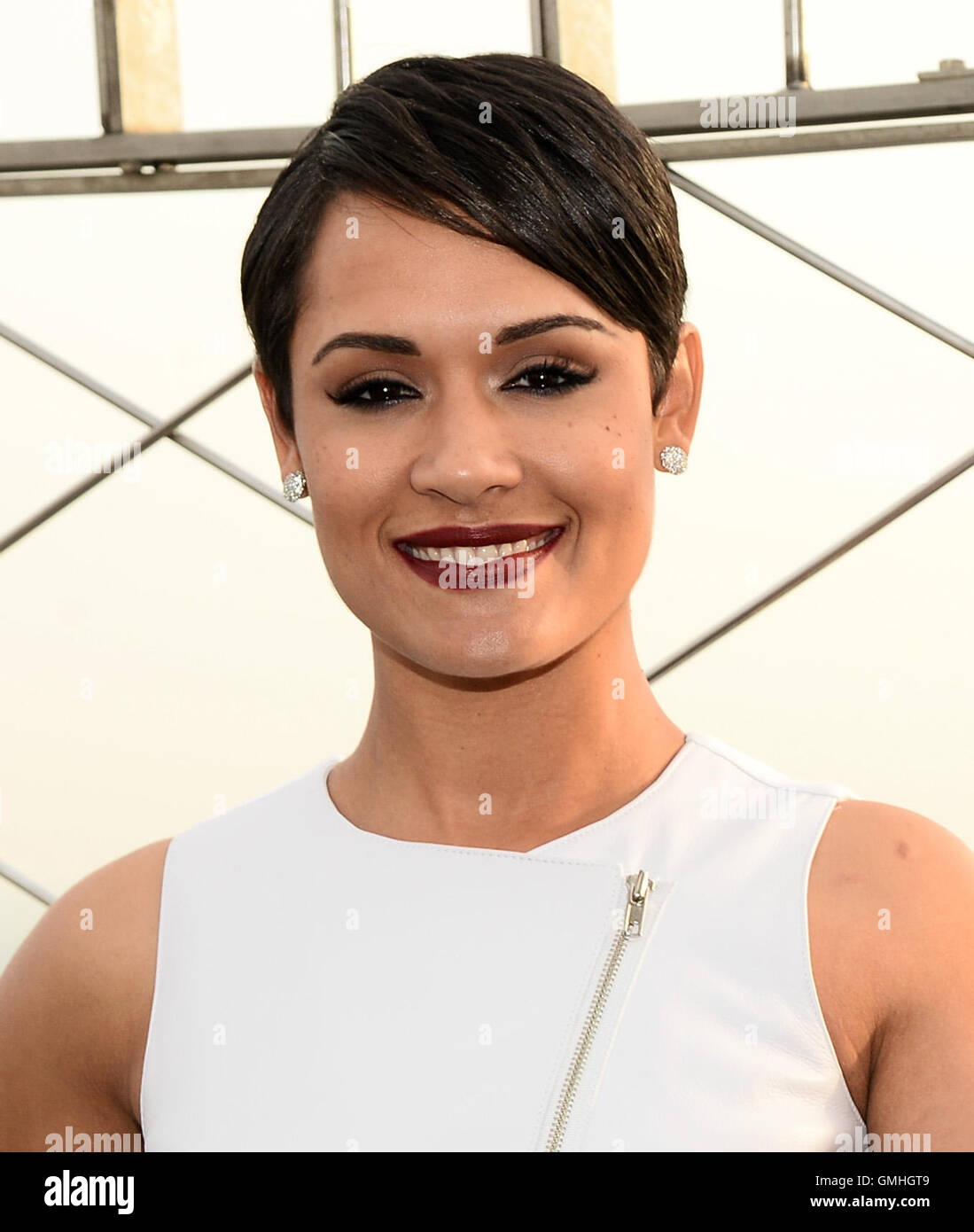 NEW YORK, NY - MARCH 16: Actress Grace Gealey of Fox's Empire pictured ...