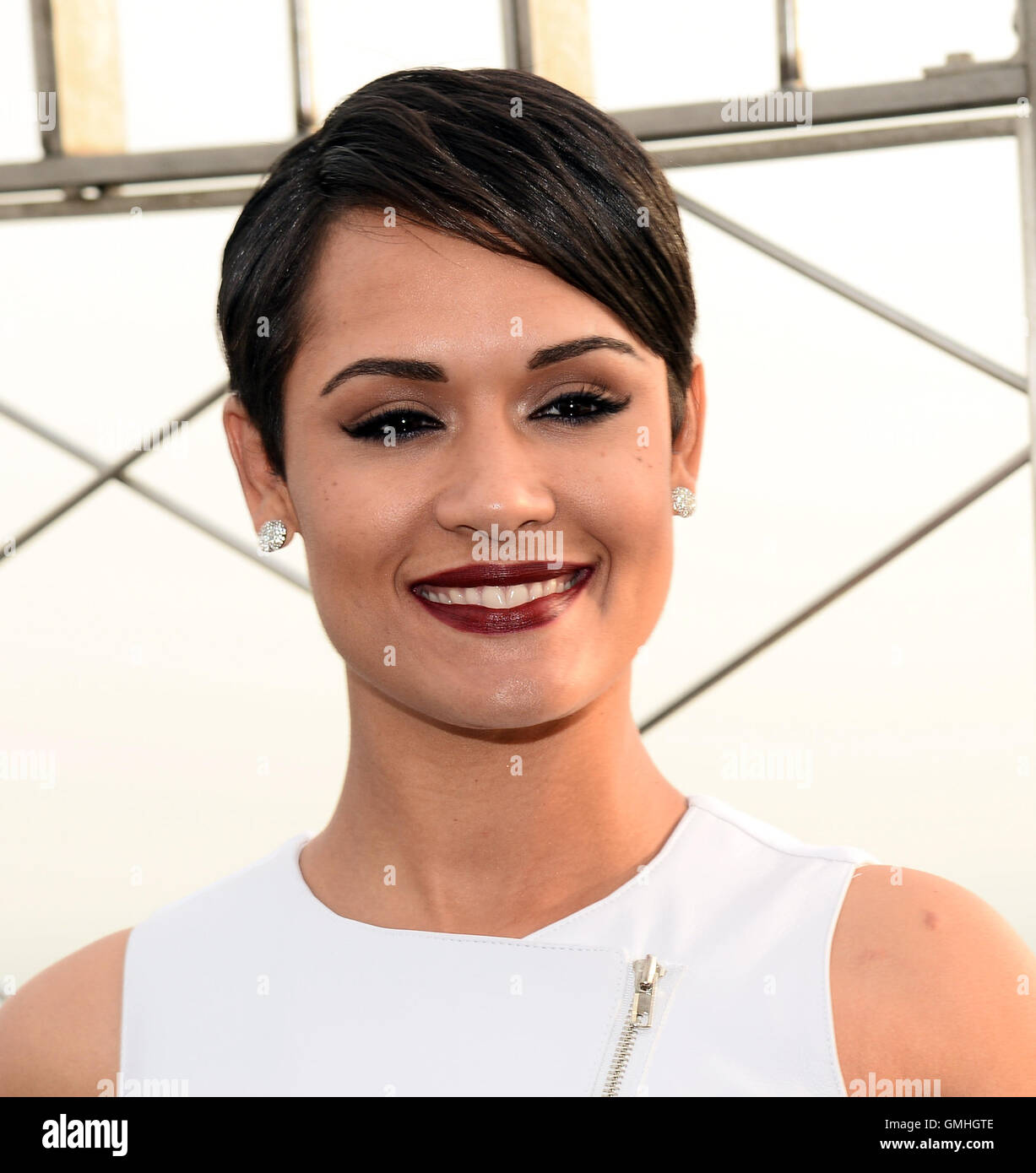 NEW YORK, NY - MARCH 16: Actress Grace Gealey of Fox's Empire pictured ...