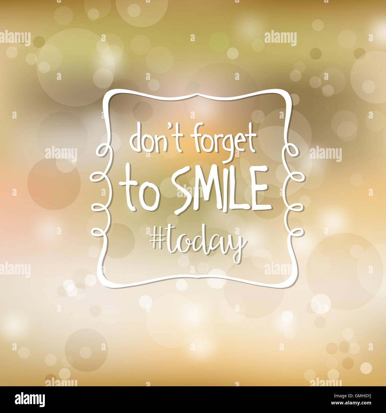 Inspirational quote dont forget smile hi-res stock photography and ... Inspirational quote dont forget smile hi-res stock photography and ...