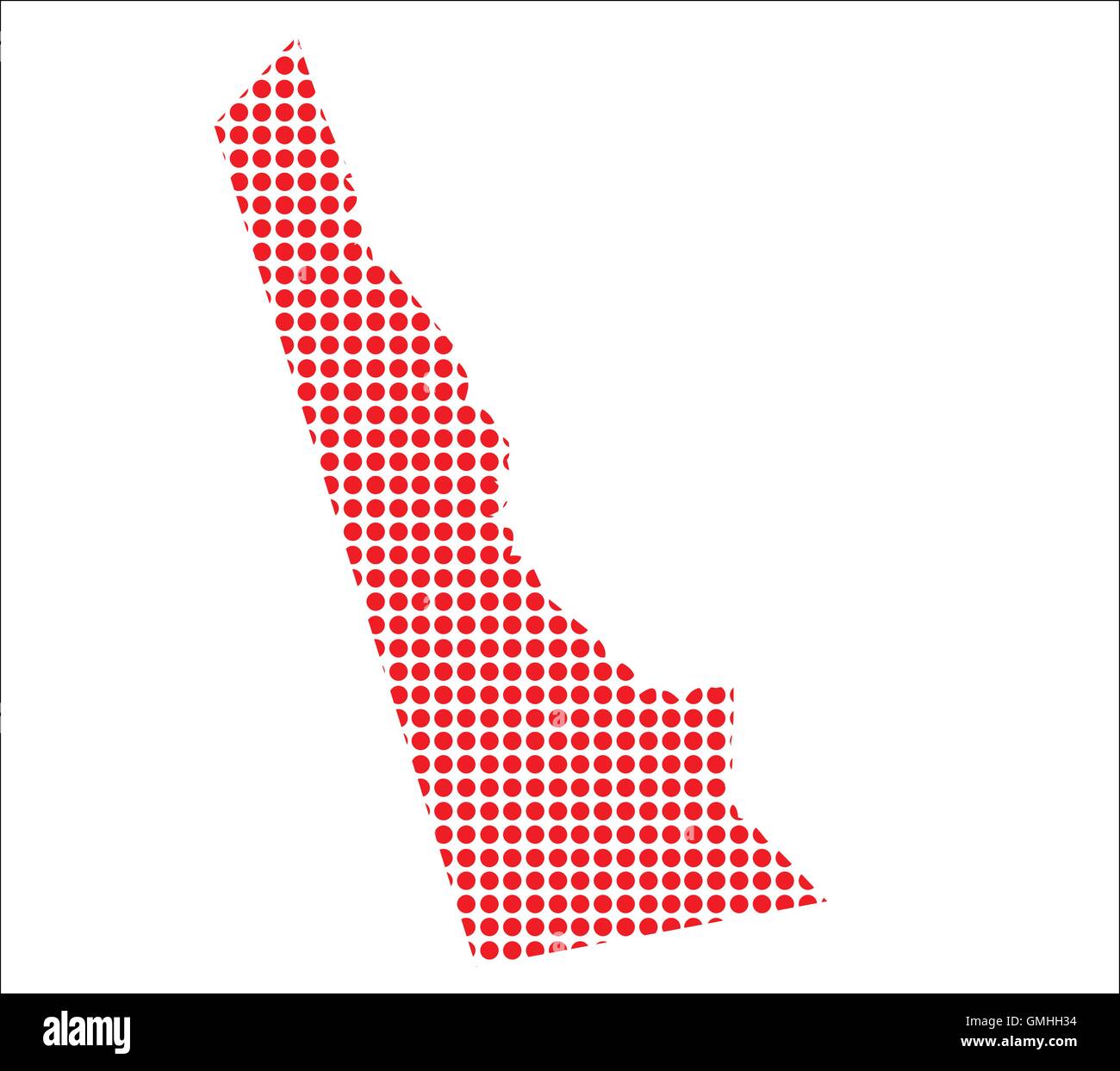 Map of delaware Stock Vector Images - Alamy