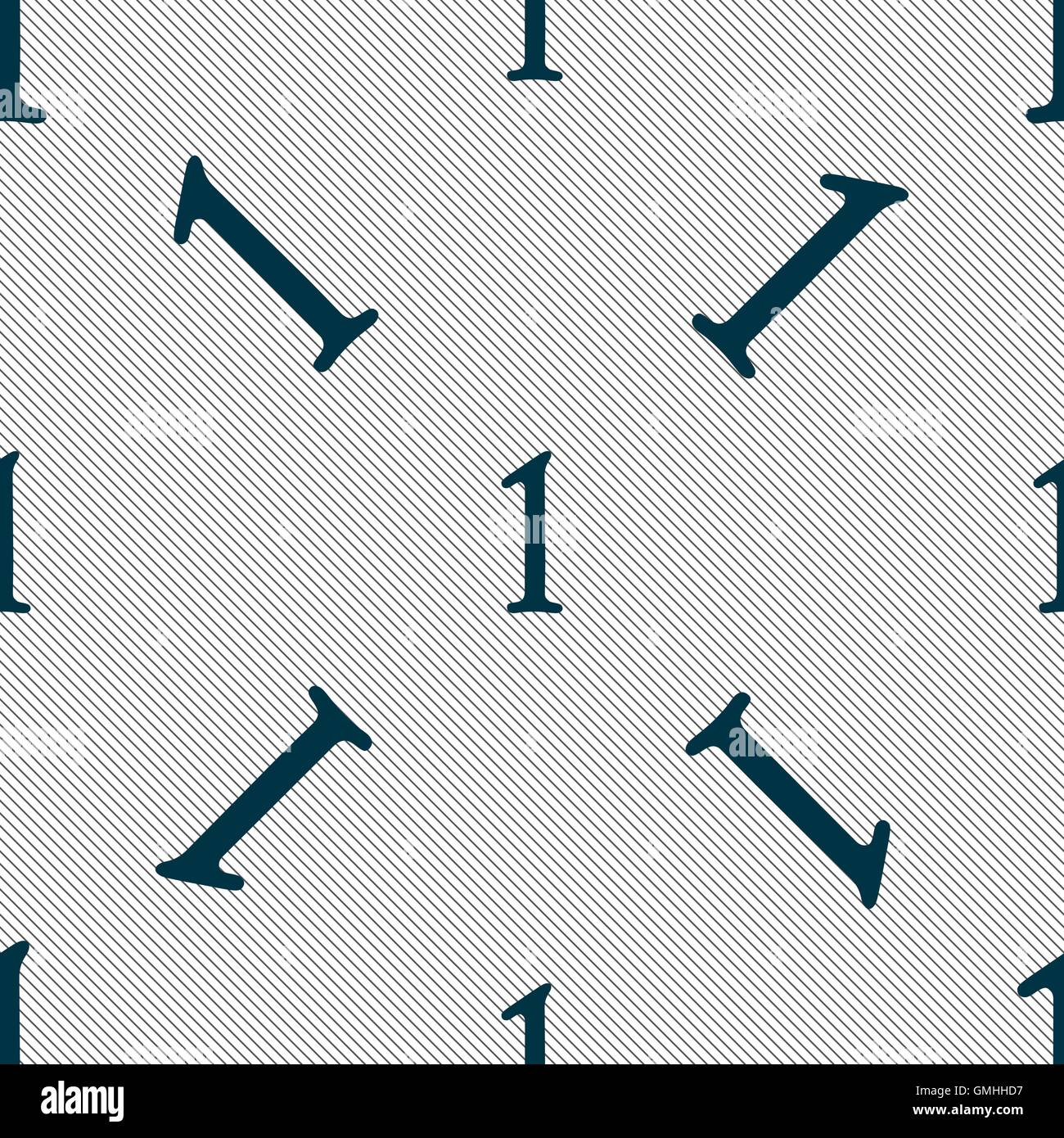 First place award sign. Winner symbol. Step one. Seamless pattern with ...