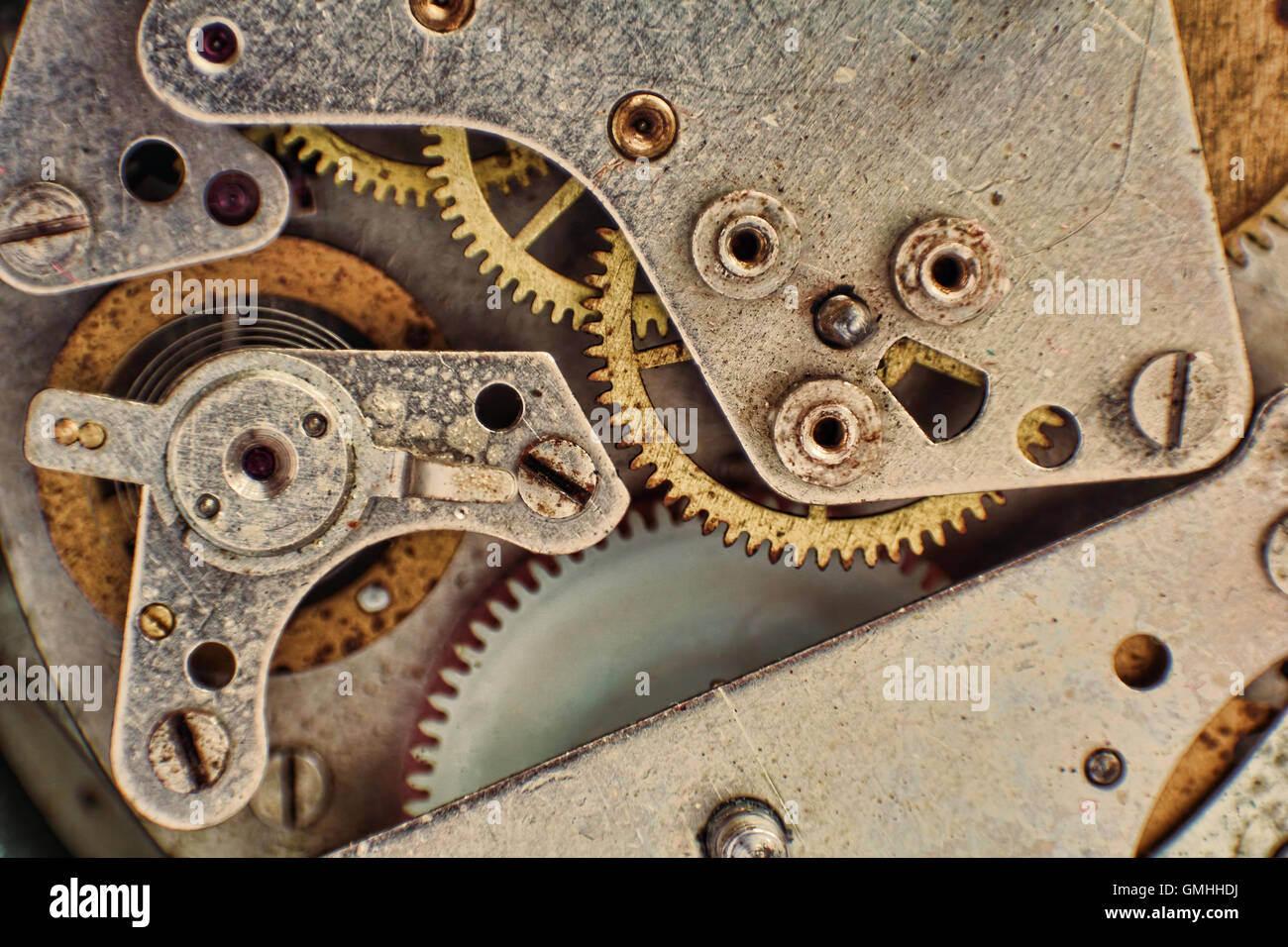 Clockwork teeth hi-res stock photography and images - Alamy