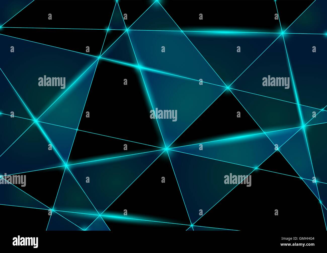 Abstract Triangle Mesh Stock Vector Image & Art - Alamy