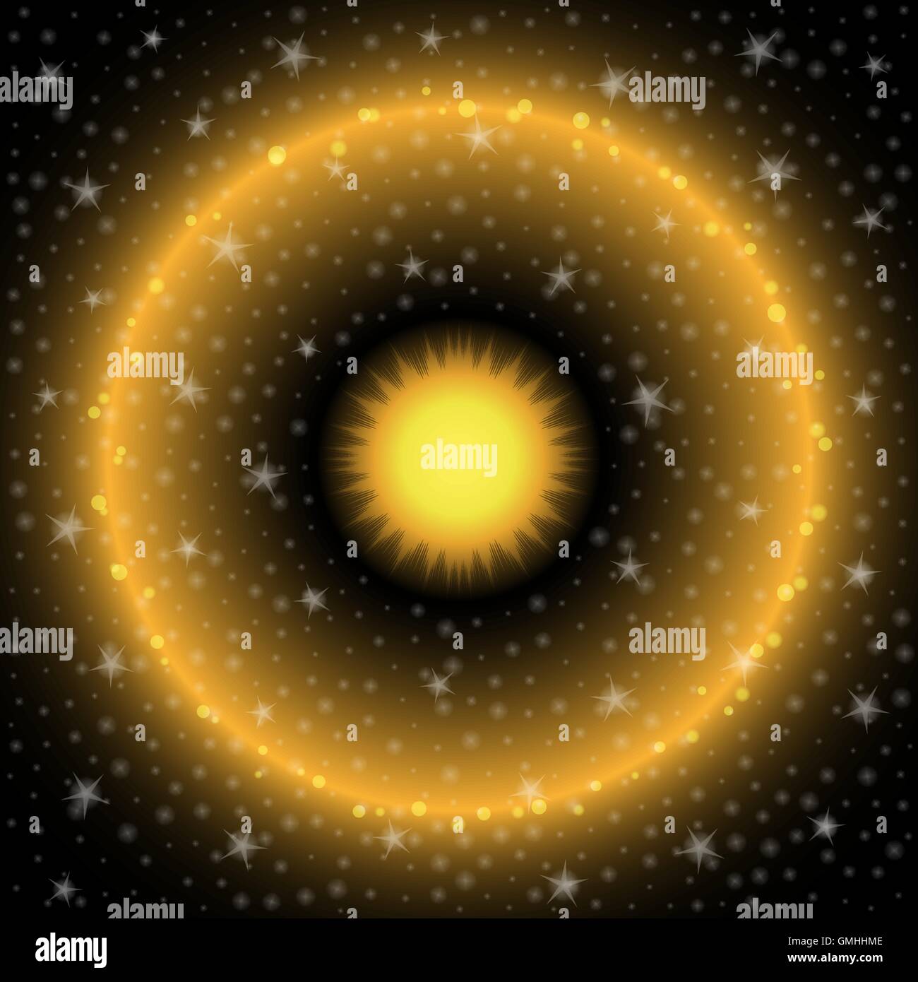 Abstract explosion in space Stock Vector Images - Alamy