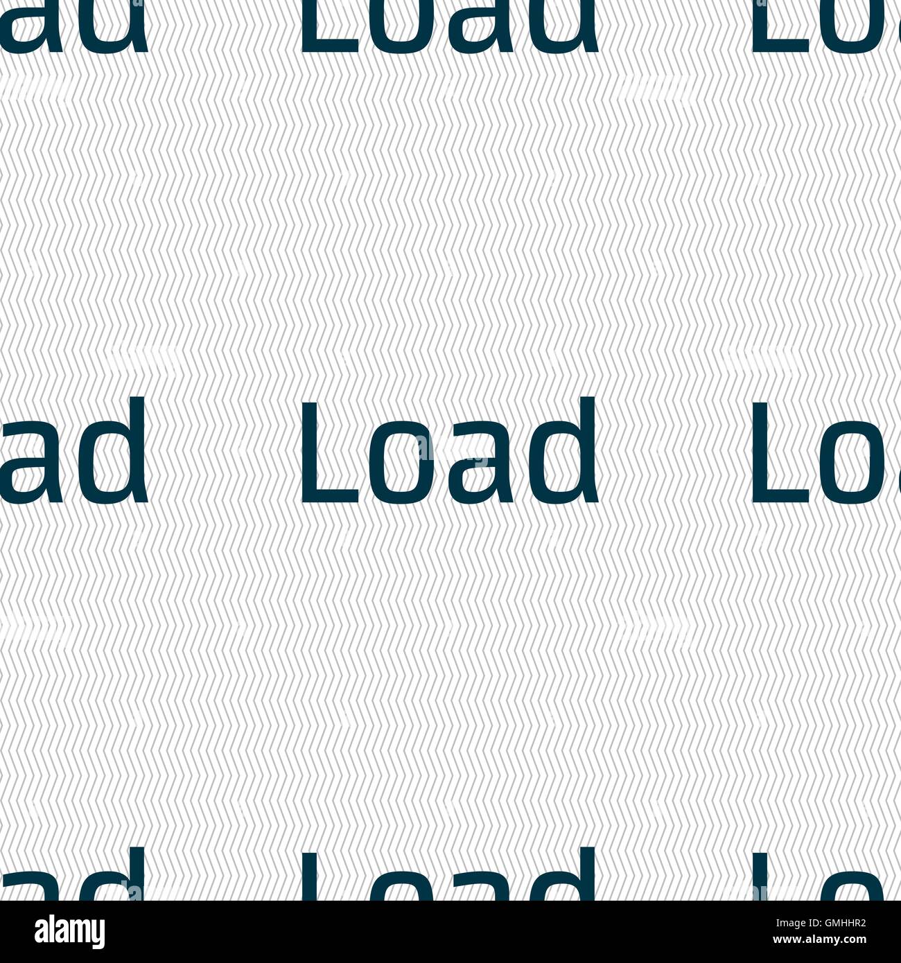 Download now icon. Load symbol. Seamless abstract background with ...
