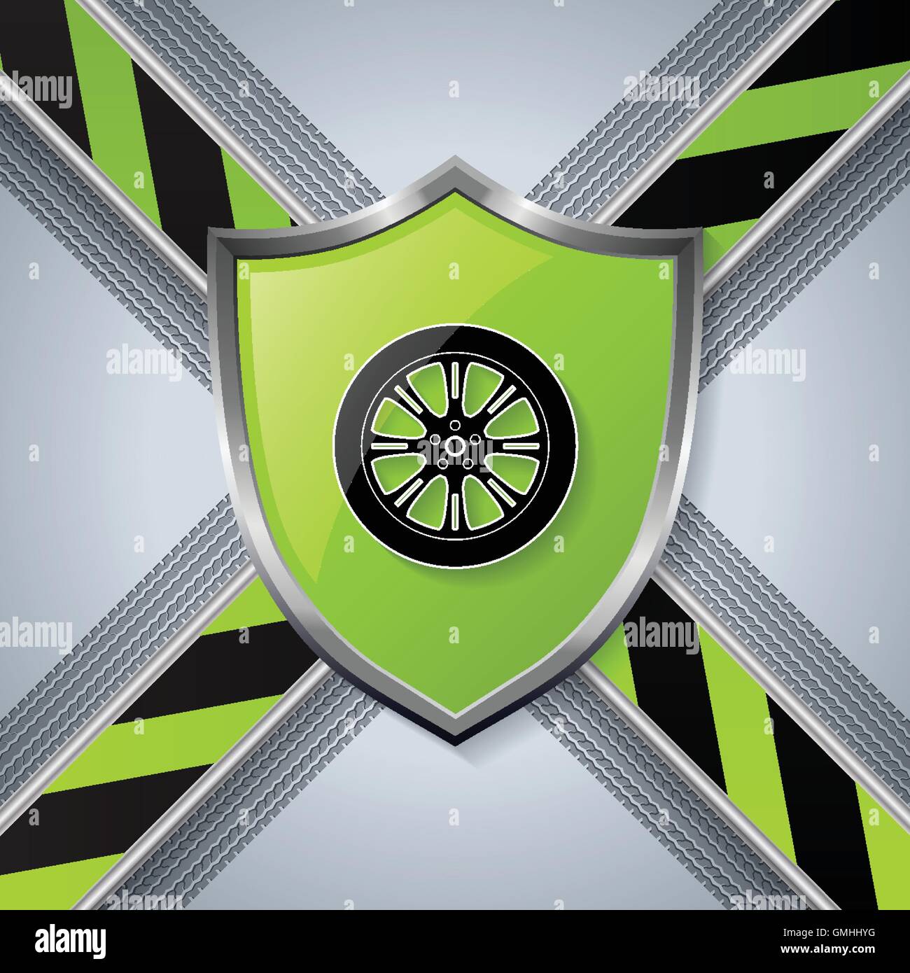 Safety bar wheel Stock Vector Images - Alamy