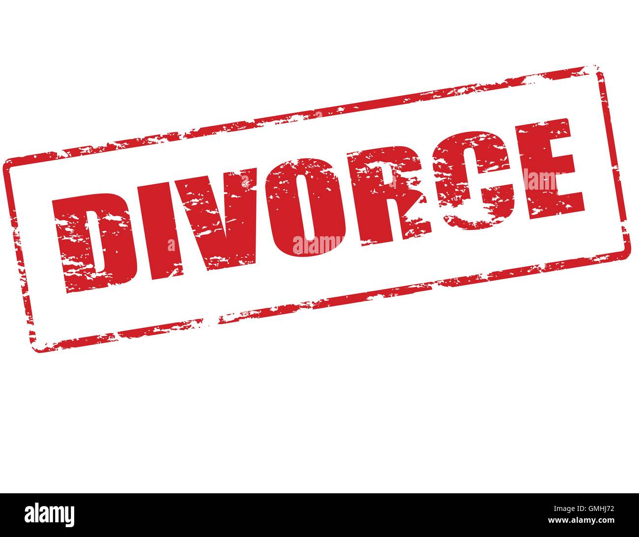 Divorce stamp Stock Vector Images - Alamy