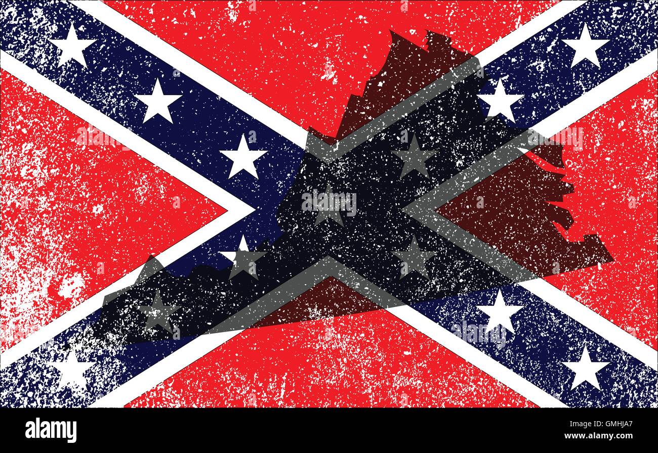 Virginia state grunge flag Stock Vector Images - Alamy