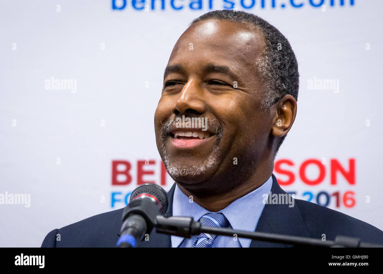 HENDERSON, NV - November 15, 2015: Dr. Ben Carson Rally at Henderson ...