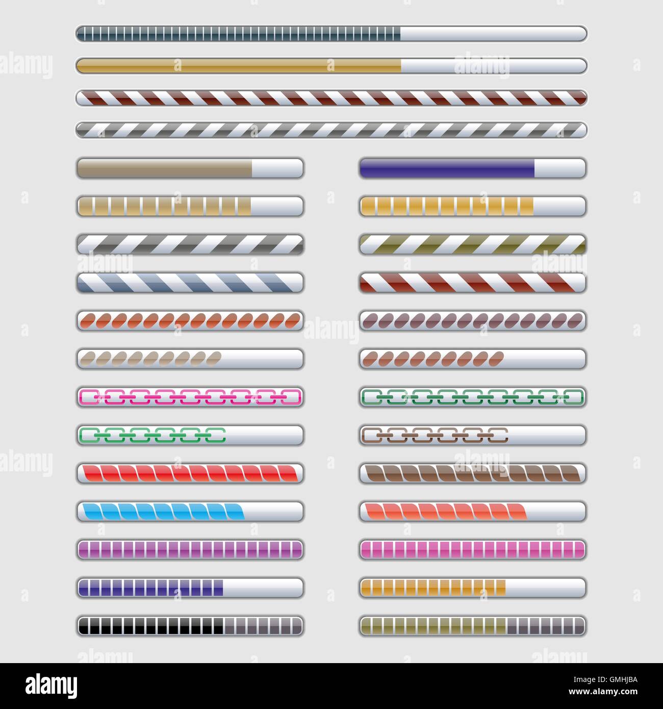 Download bar Stock Vector Images - Alamy