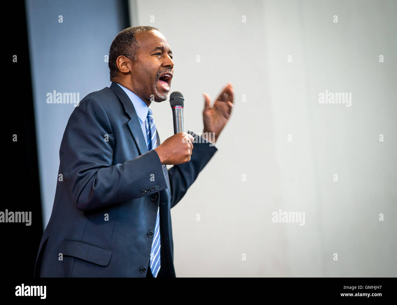HENDERSON, NV - November 15, 2015: Dr. Ben Carson Rally at Henderson ...