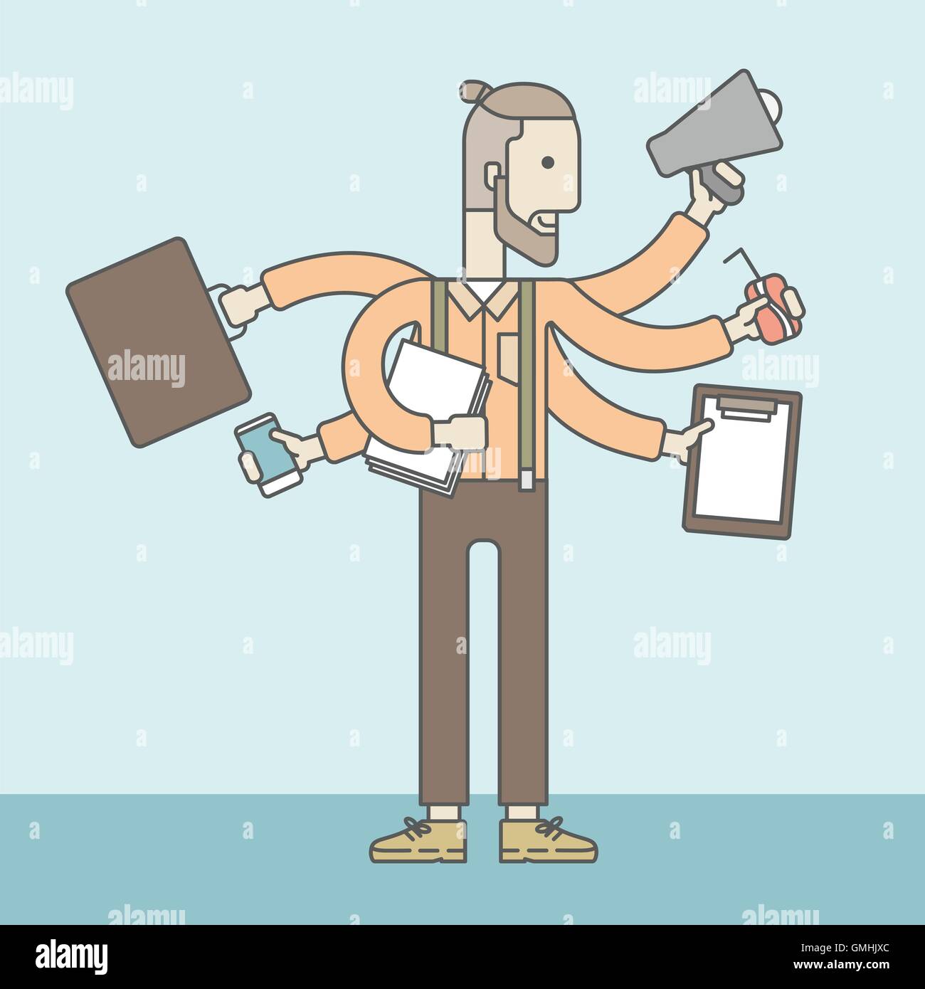 Work overload hi-res stock photography and images - Alamy