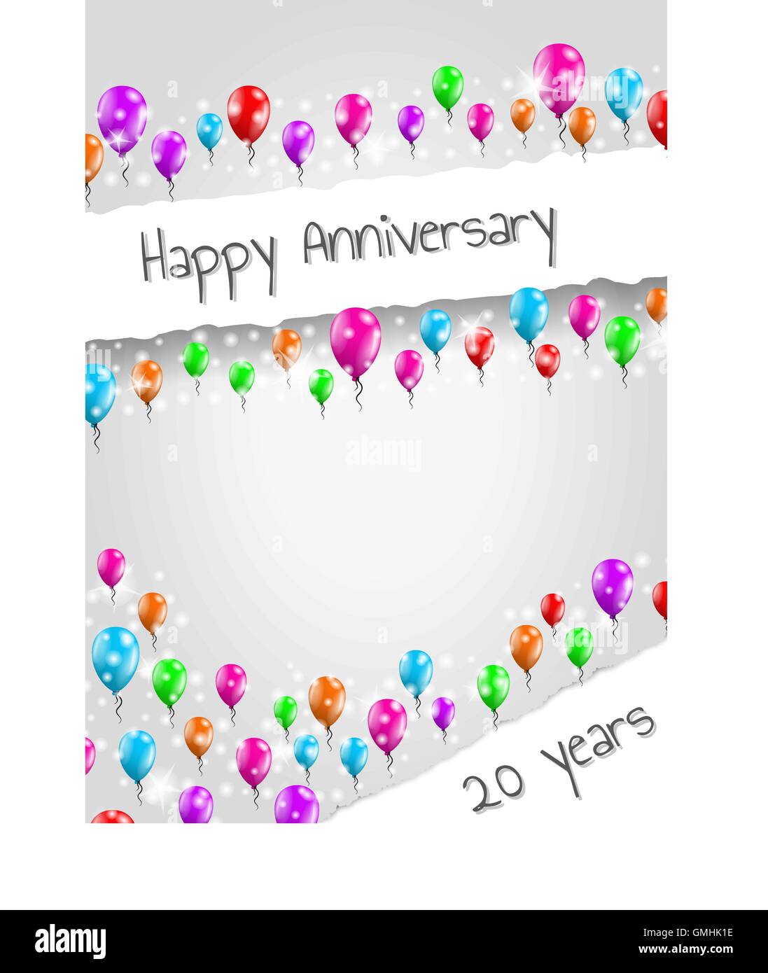 anniversary poster, 20 years Stock Vector Image & Art - Alamy