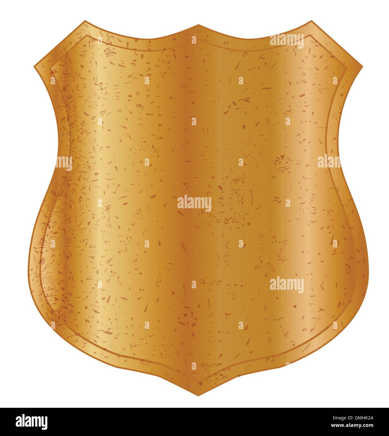 Blank shield badge hi-res stock photography and images - Alamy