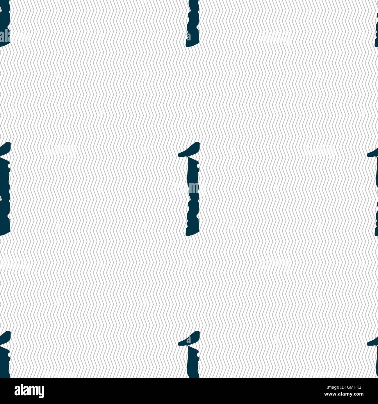 First place award sign. Winner symbol. Step one. Seamless abstract ...