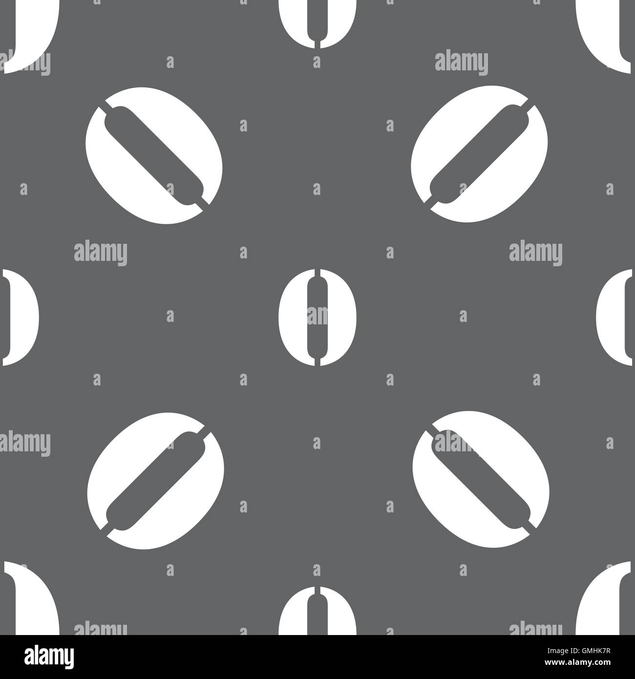 number zero icon sign. Seamless pattern on a gray background. Vector ...