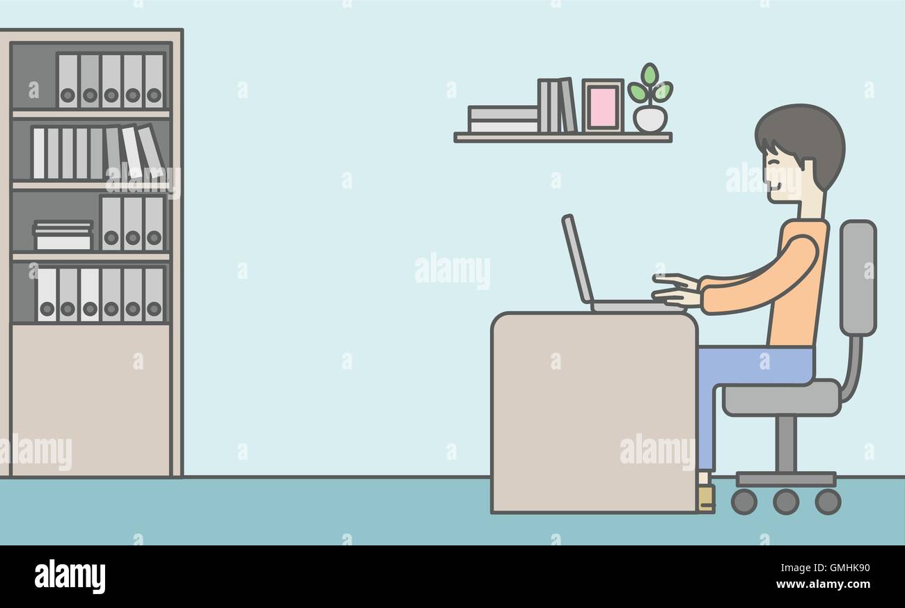 Office layout Stock Vector Images - Alamy